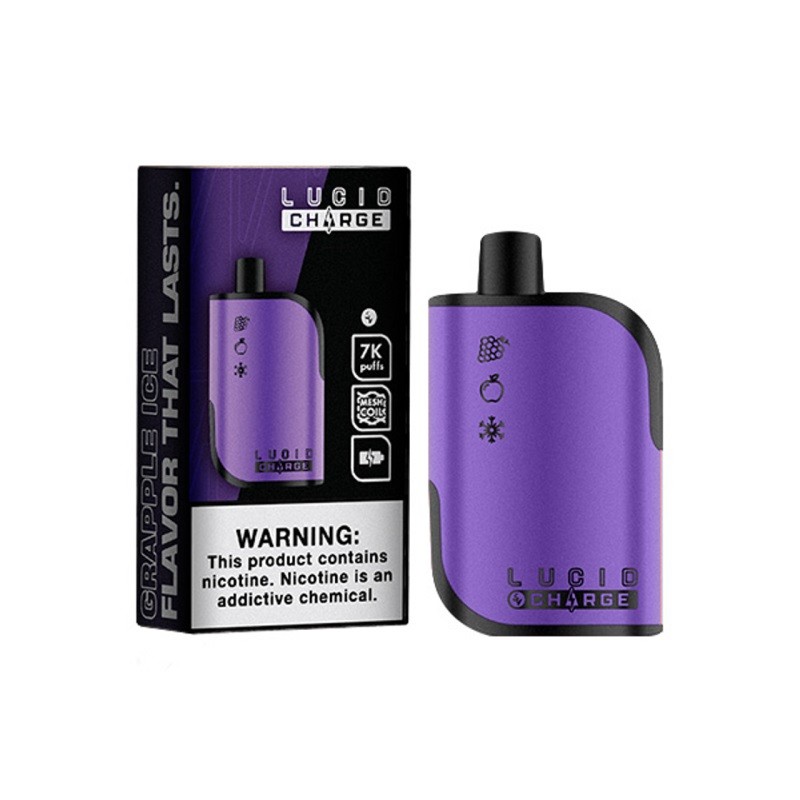 Lucid Charge Disposable Vape Kit 7000 Puffs 12ml | Vapesourcing