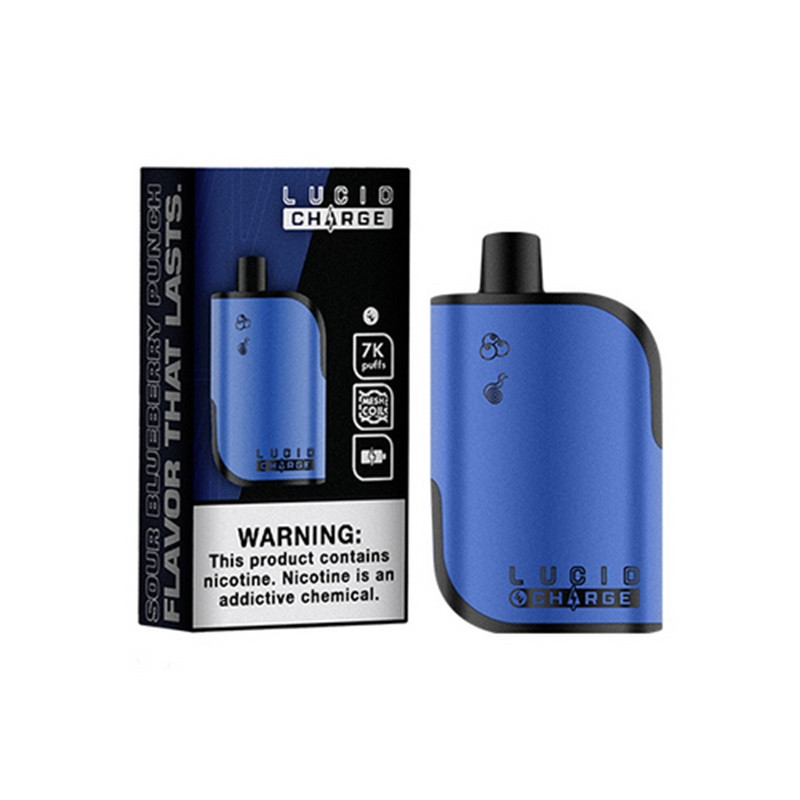 Lucid Charge 7000 Puffs Disposable Vapes Near You 12ml | Vapesourcing