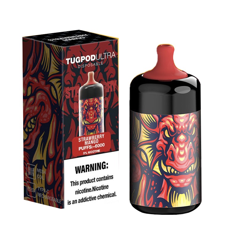 Tugpod Ultra Disposable Vape Kit 6000 Puffs 15ml | Vapesourcing