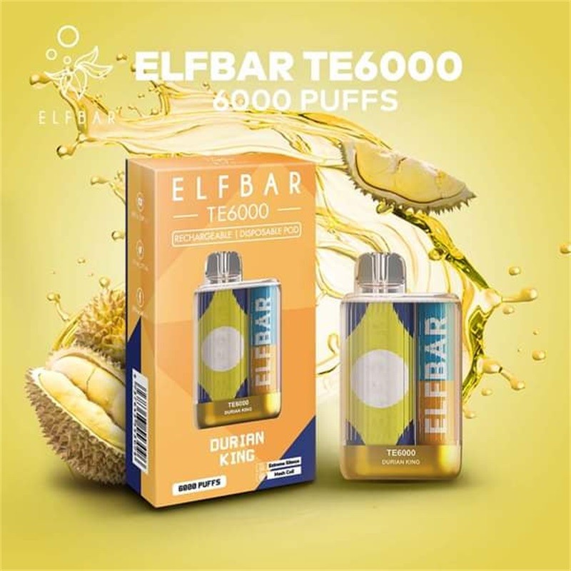 Elf Bar TE6000 Disposable Vape Kit 6000 Puffs 14ml | Vapesourcing