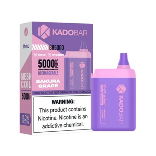 Kado Bar BR5000 Disposable Vape Kit 5000 Puffs 14ml | Vapesourcing