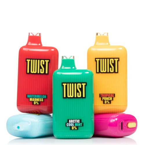 TWIST 6000 Nicotine Free Vape Disposable Kit Zero Nic | Vapesourcing