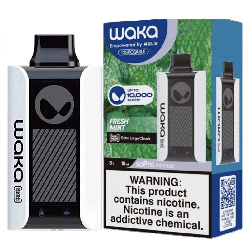 WAKA SoPro PA10000 Disposable Vape Kit 10000 Puffs 18ml | Vapesourcing
