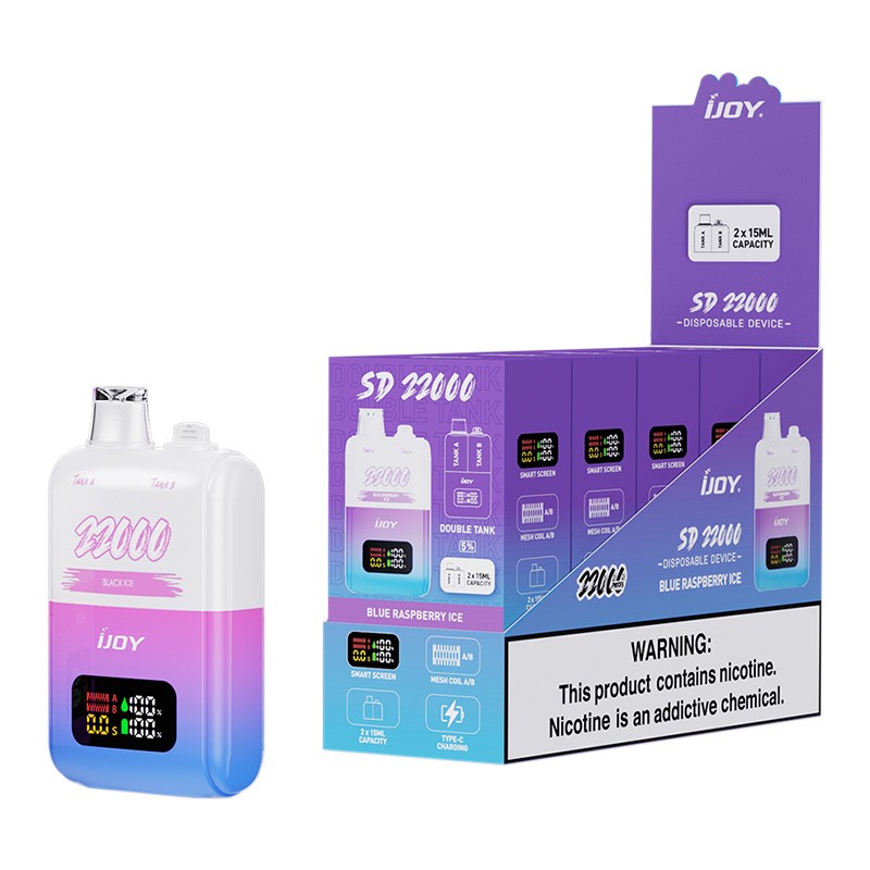 (10-PACK) iJOY SD22000 Double Tank Disposable Vape | Vapesourcing
