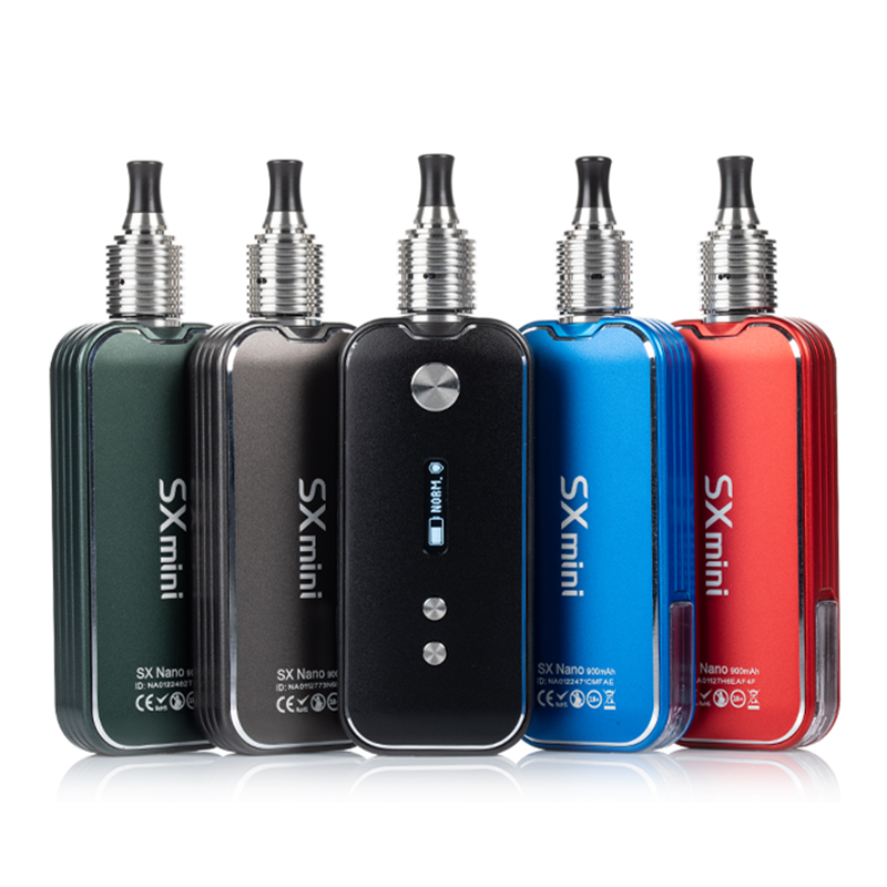 YiHi SXmini SX Nano Kit 900mAh Auto Squonk AIO Kit | Vapesourcing