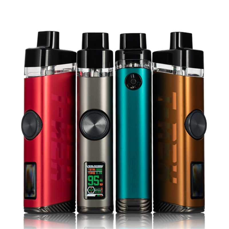 Teslacigs T-REX Kit 95W 6.5ml 21700/20700/18650 Pod Mod Kit | Vapesourcing