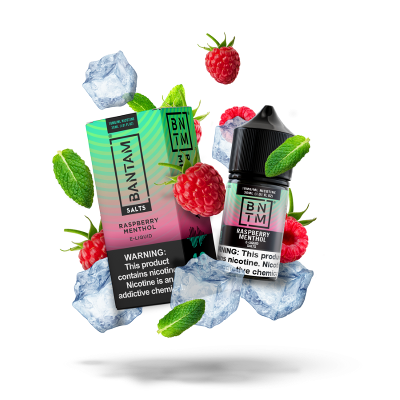 Bantam Raspberry Menthol Salts E-Juice 30ML Price $14.99 | Vapesourcing