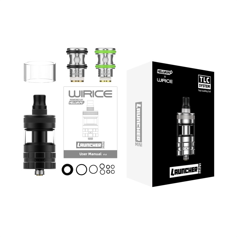 Hellvape Launcher Mini Tank Price:$26.99 Atomizer 3ml/5ml | Vapesourcing