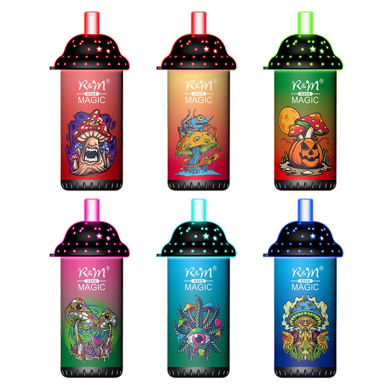 R And M Magic Disposable Vape Kit 8000 9000 Puffs 16ml Vapesourcing
