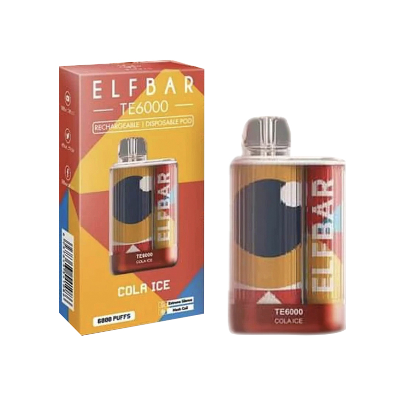 Cola Ice Elf Bar TE6000 Disposable Vape Kit | Vapesourcing