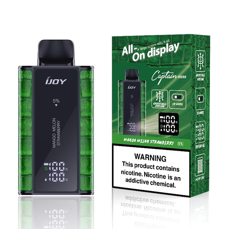 Mango Melon Strawberry IJOY Captain 10000 Disposable Vape Kit ...