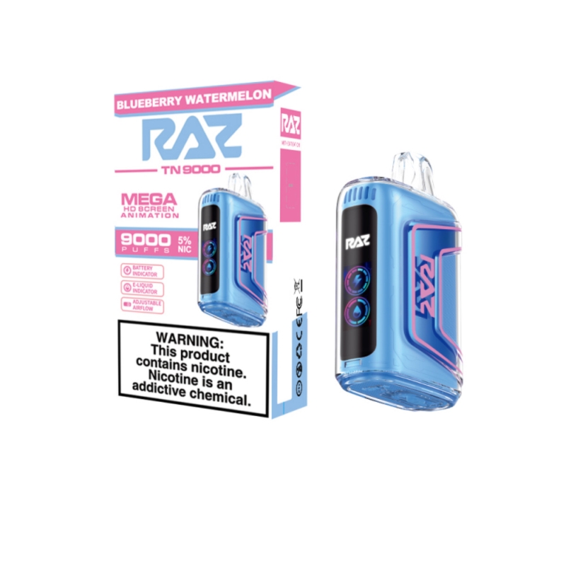 Blueberry Watermelon RAZ TN9000 Disposable Vape Kit | Vapesourcing