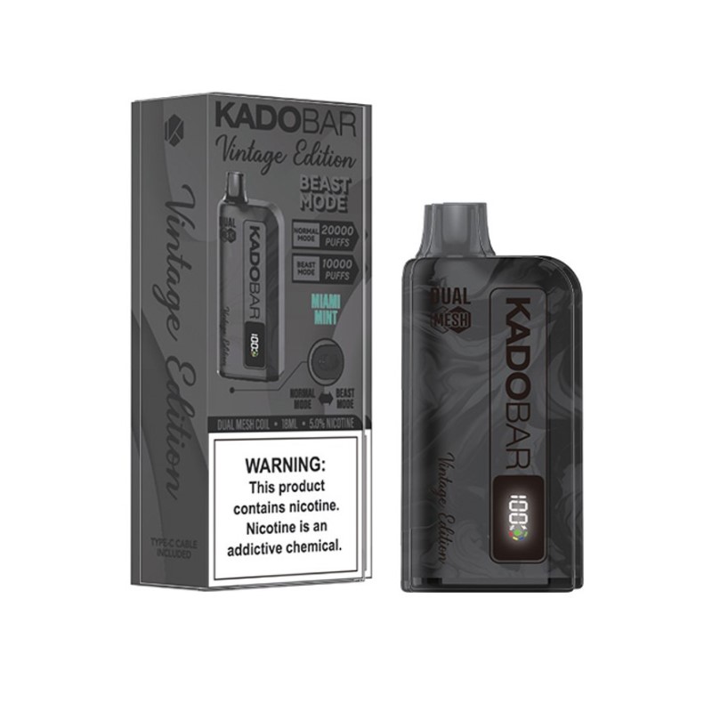 Kado Bar Vintage Edition 20000 Puffs Disposable Vape 18ml | Vapesourcing