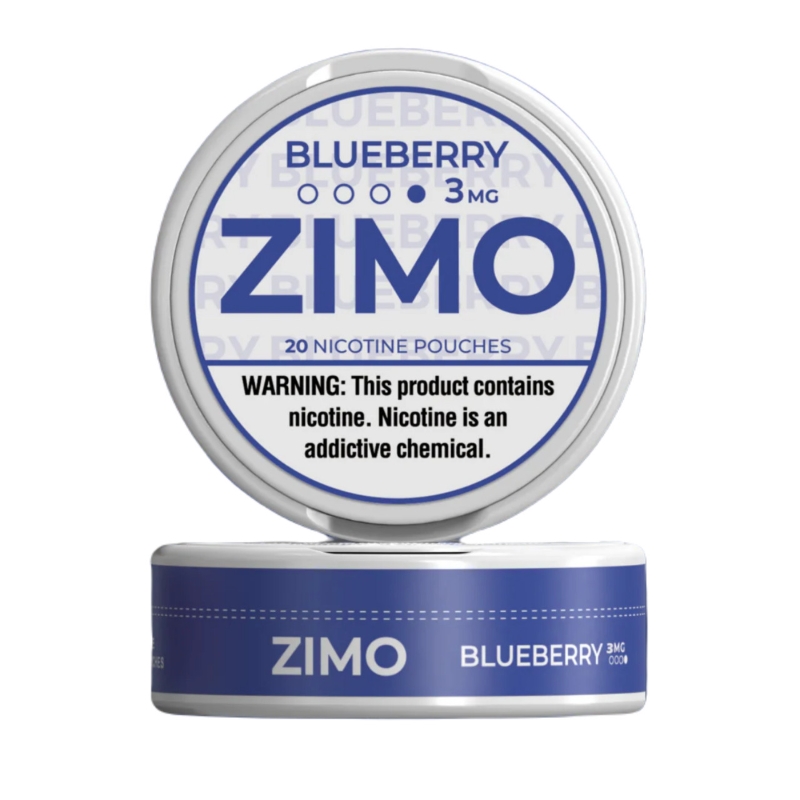 ZIMO Blueberry Nicotine Pouches | Vapesourcing