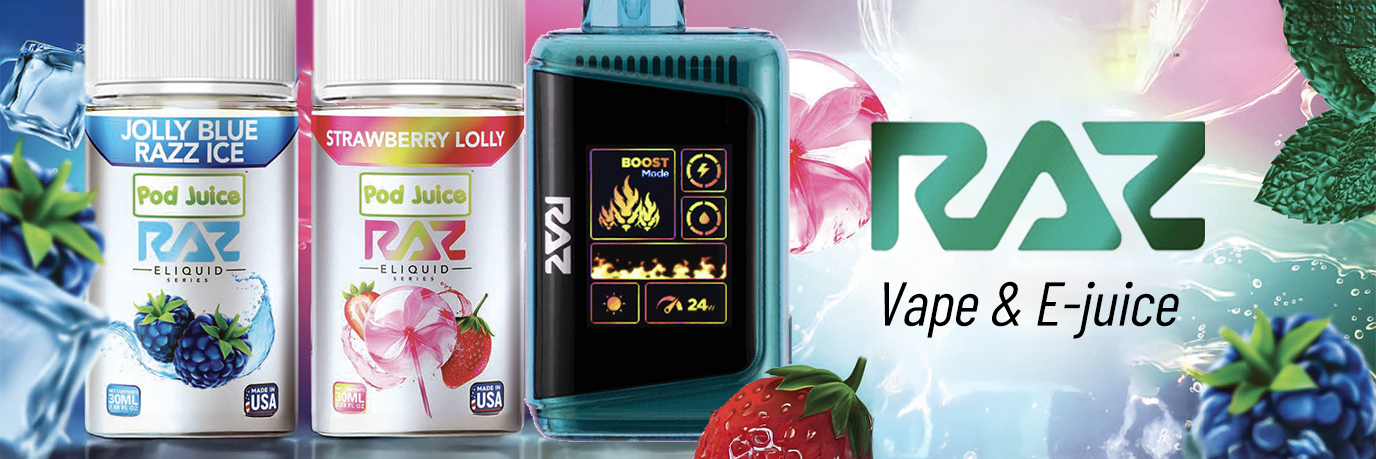 Buy RAZ Vapes & Raz E-juice with Free Shipping | Vapesourcing